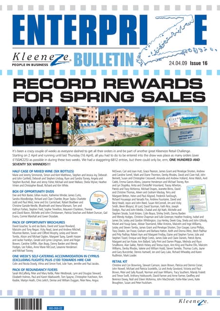 KLEENEZE Ewb 32 | PDF | Government Support and Welfare | Financial ...