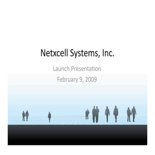 NetXcell - Ad-Junction Launch Presentation | PDF