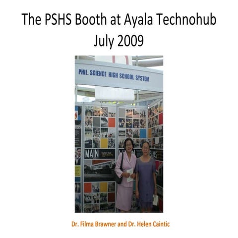 2009 NSTW Exhibit | PPT