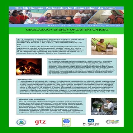 2009 pcia forum poster geo asia | PPTX