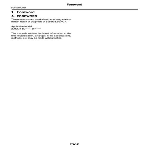 2009 Subaru Legacy Service Repair Manual.pdf