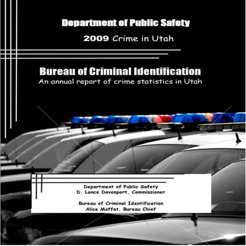 2009 Utah Crime Report | PDF
