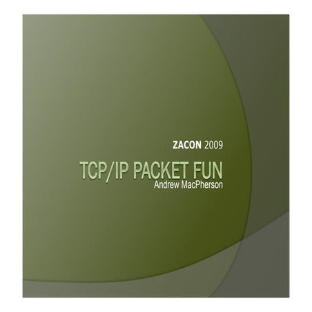 Fun with TCP Packets | PPT
