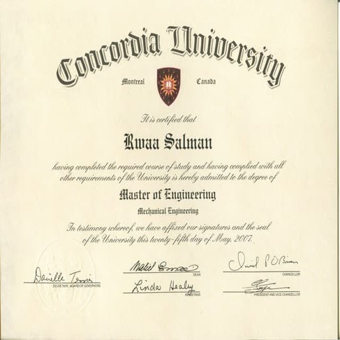 Master from concordia | PDF