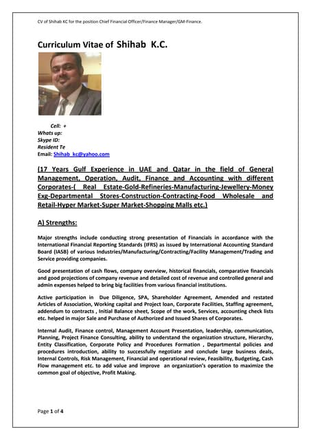 SAMIR S. AL-HUDHUD CV - MENA | PDF