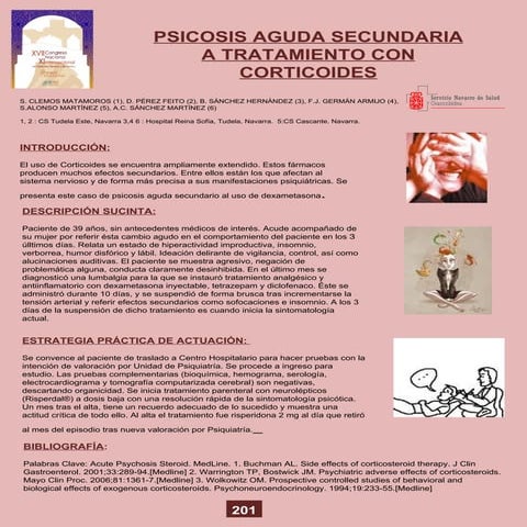 Presentación 201: PSICOSIS AGUDA SECUNDARIA A TRATAMIENTO CON ...