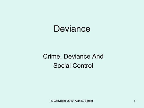 Cape sociology unit 2 crime and deviance | DOCX