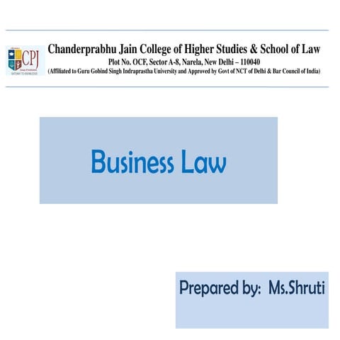 Business Law | PPT