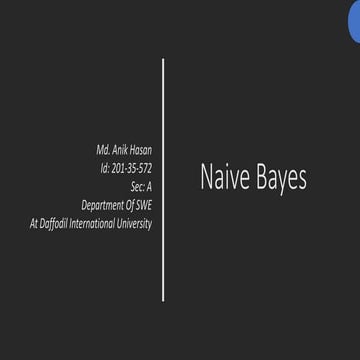 naive bayes classifier | PPT