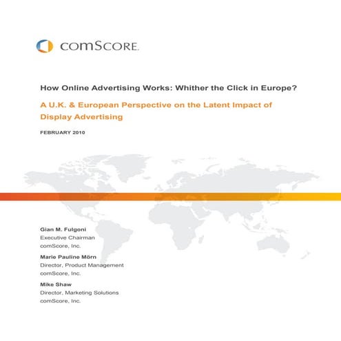 2010.02 comScore report - How online advertising works - Whither The ...