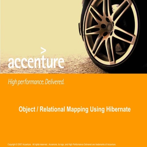 2010 05 21 Object Relational Mapping Using Hibernate V2 Ppt 6388