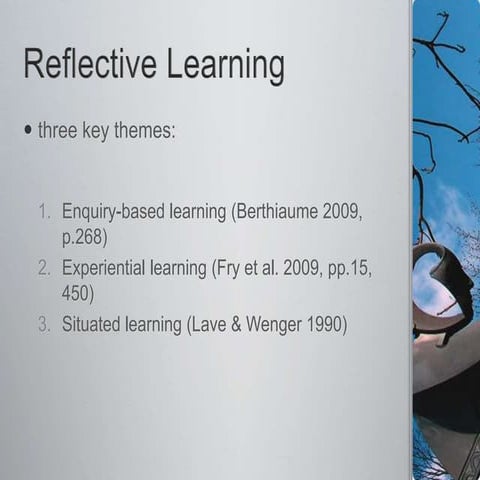 Professional reflection | PPTX | Professional School | Postgraduate ...