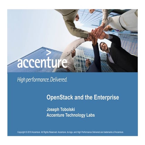 Accenture and OpenStack | PDF
