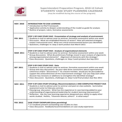 2010 12 case study calendar, rev copy | PDF