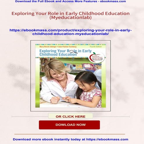 Download Complete Exploring Your Role in Early Childhood Education ...