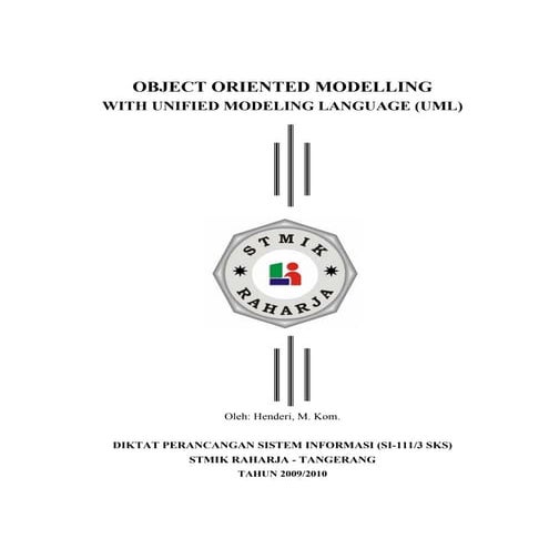 2010 buku-modeling-with-uml-semester-genap-0910 | PDF