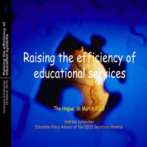 Improving the efficiency in education | PPTX