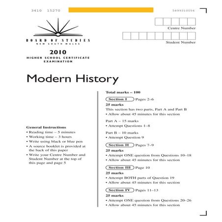 2010 hsc-exam-modern-history | PDF