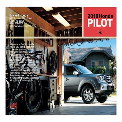 New York Honda Pilot - brochure | PDF