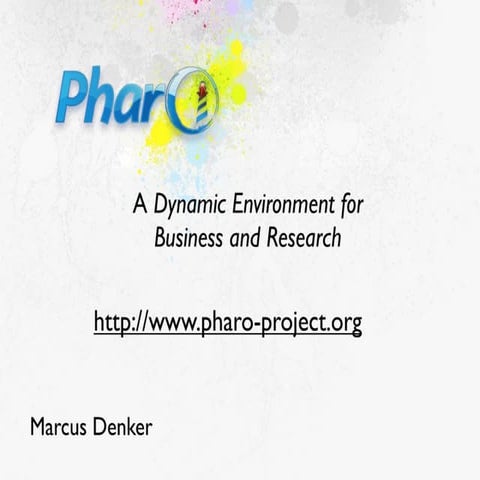 Pharo: A Dynamic Environment for Business and Research | PDF