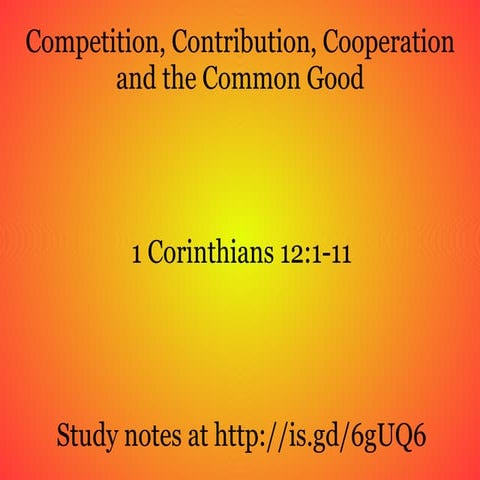 The Common Good | ODP