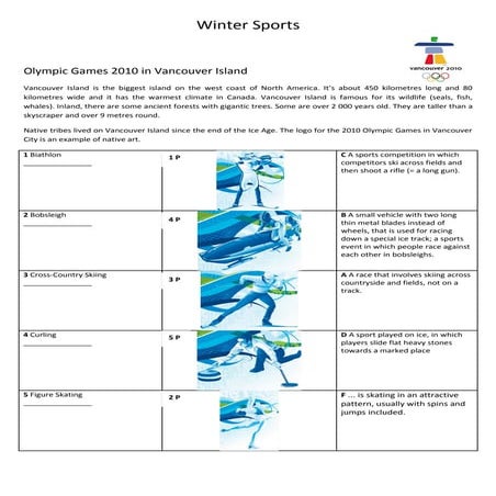 Winter Sports | PDF