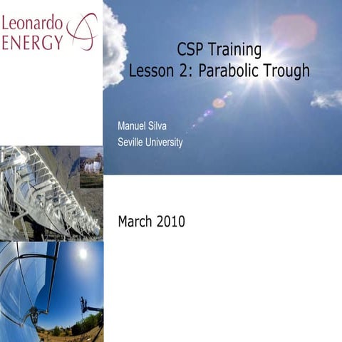 CSP Training course - Lesson 2 : Linear Focus Technologies | PPT