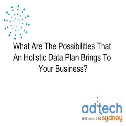 Holistic Data Plan | PPT