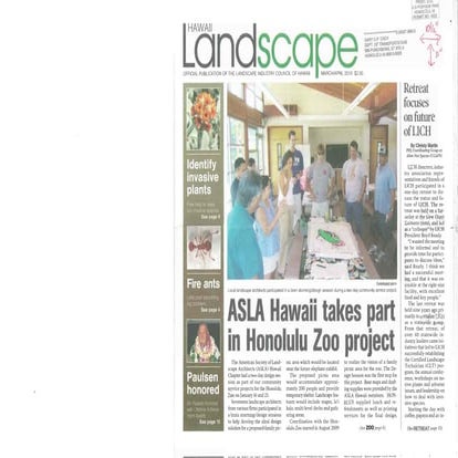 LICH Landscape Hawaii Newspaper - March/April 2010 Issue | PDF