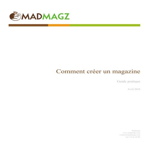 Comment créer un magazine | PDF | Desktop Publishing | Computer ...