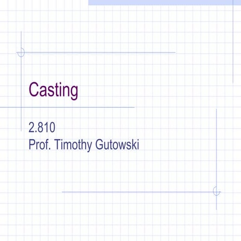 casting | PPT