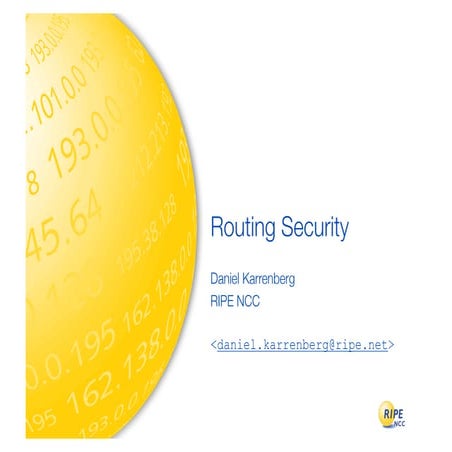 Routing Security | PDF