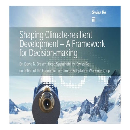 Shaping climate-resilient development - a framework for decision making ...