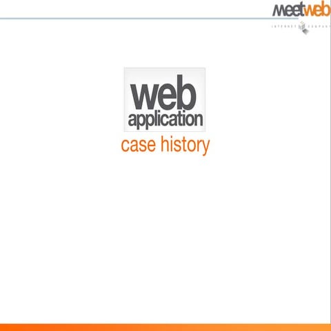 Web application | case history | PDF