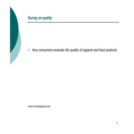 2010 07 Survey Quality | PPT