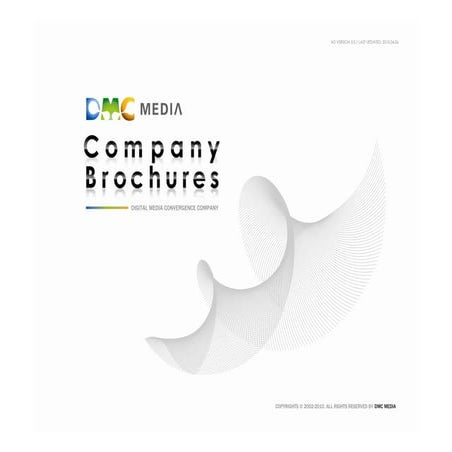 DMC미디어_2010회사소개서 | PDF