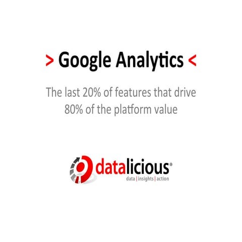 Google Analytics | PPT