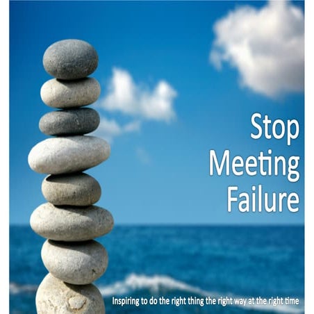 Stop Meeting Failure, get your productivity back today! | PPT
