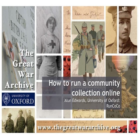 How to run a community collection online | PPTX