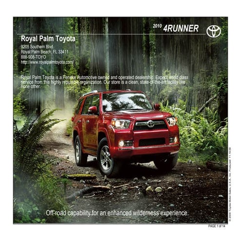 2010 Toyota 4 Runner Buffalo | PDF