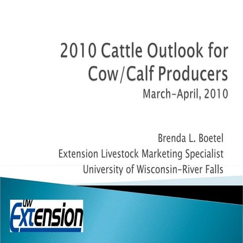 2010 Cow Calf Outlook | PPT