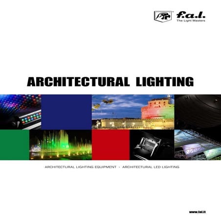2010 f.a.l. architectural_lighting_brochure | PDF
