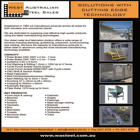 WA Steel | PDF
