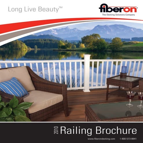 2010 fiberon decking railing brochure | PDF | Construction Industry ...