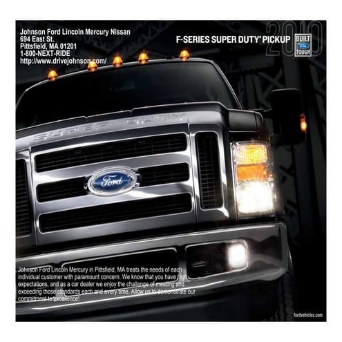 2010 Ford F-Series Super Duty | PDF
