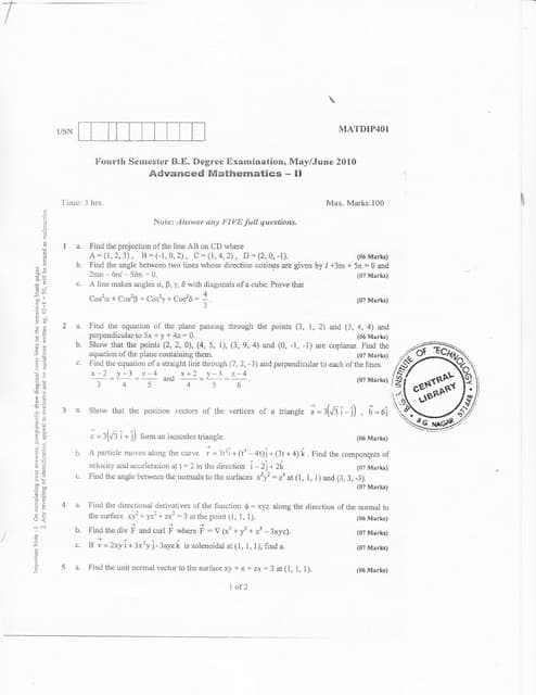 June 2011 solution | PDF