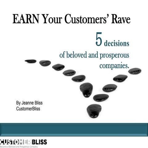 Earn Your Customers' Rave | PPTX
