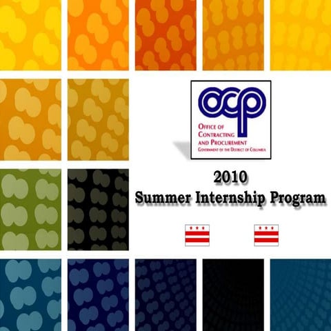 2010 OCP Summer Internship Program | PPSX