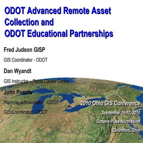 2010 Ohio Gis Conference Small | PPT