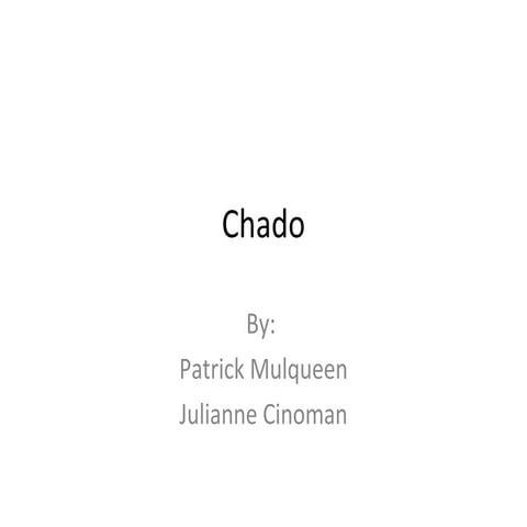 2010p2 Chado | PPT